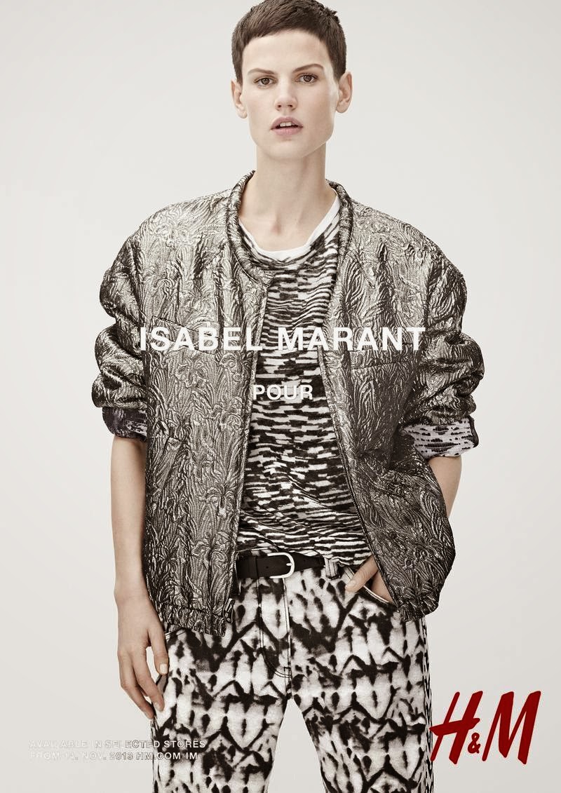 Isabel Marant for H&M 2013 Campaign featuring Daria Werbowy, Malgosia ...