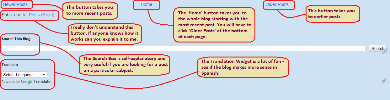 The Travelling Lindfields: How to read a blog - for beginners!