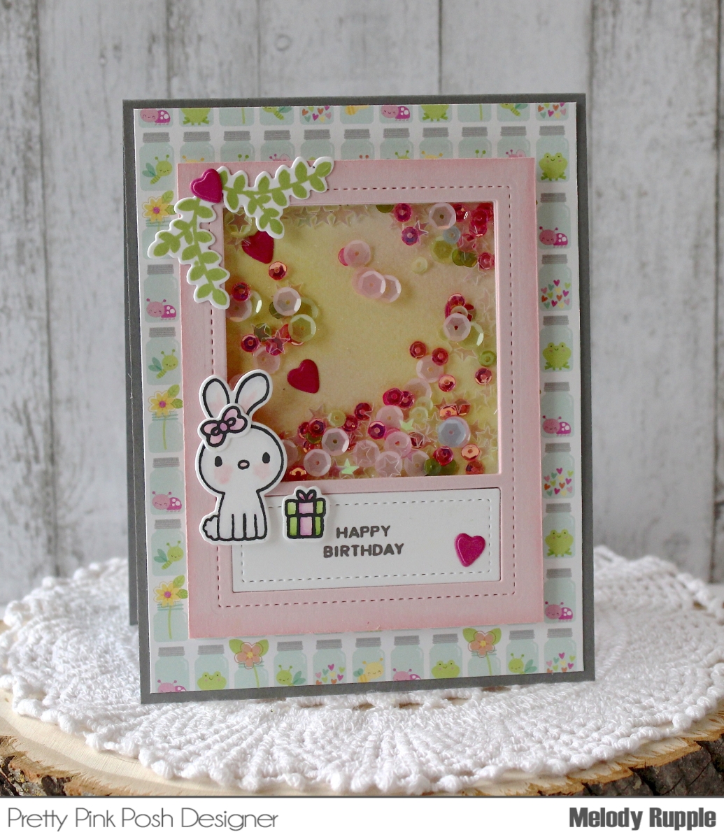 A Paper Melody: Happy Birthday Shaker Card