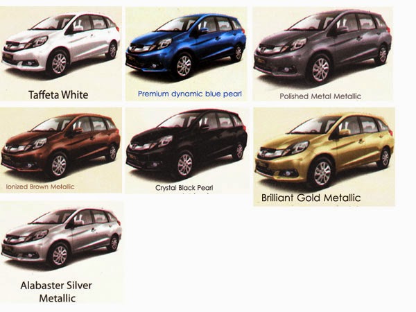 77+ Inspirasi Varian Warna Mobilio, Warna Mobil