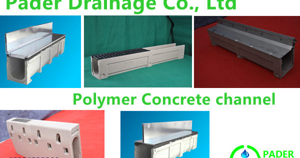 polymer concrete channel and cast iron grates，Pader trench drain，Trench ...