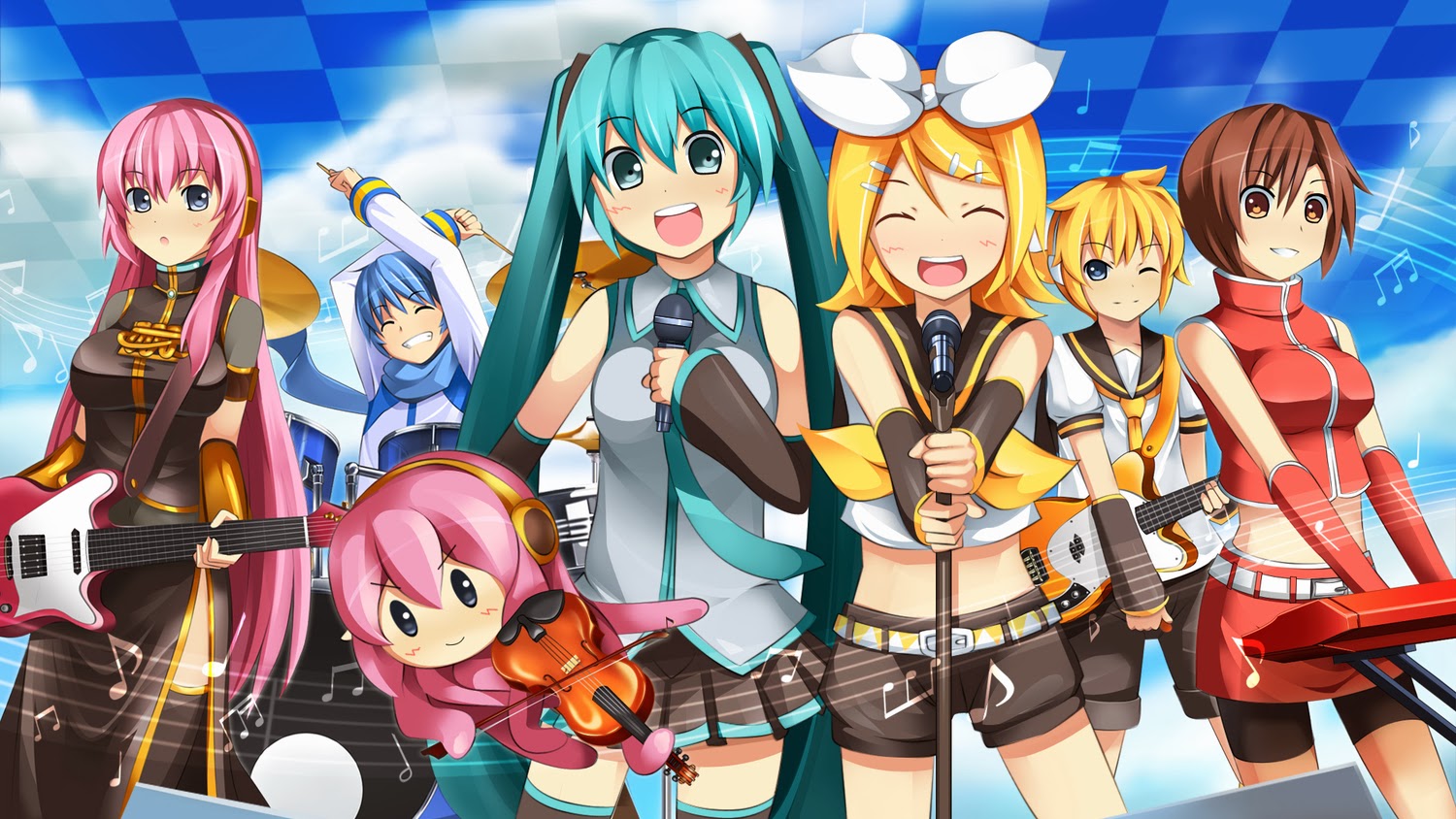 World Vain: Famosos Vocaloids