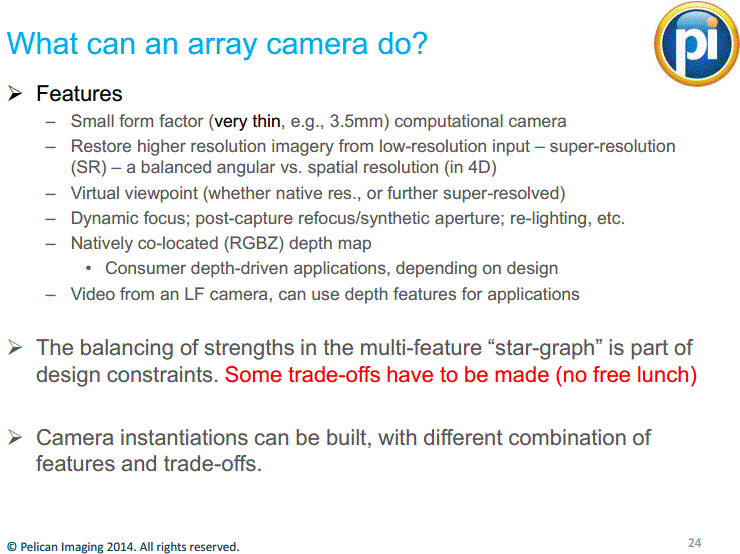 Image Sensors World: End of Pelican Imaging