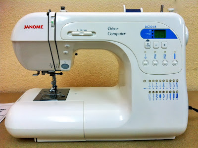 يوميات ربة منزل: حدثينا عن: Janome DC 3018