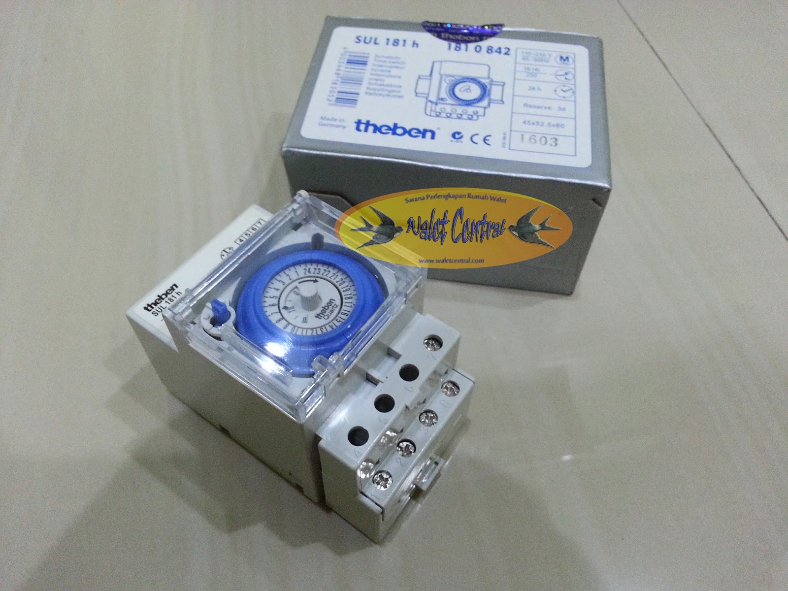 Sarana Perlengkapan Rumah Walet: Timer Theben Analog SUL181 h