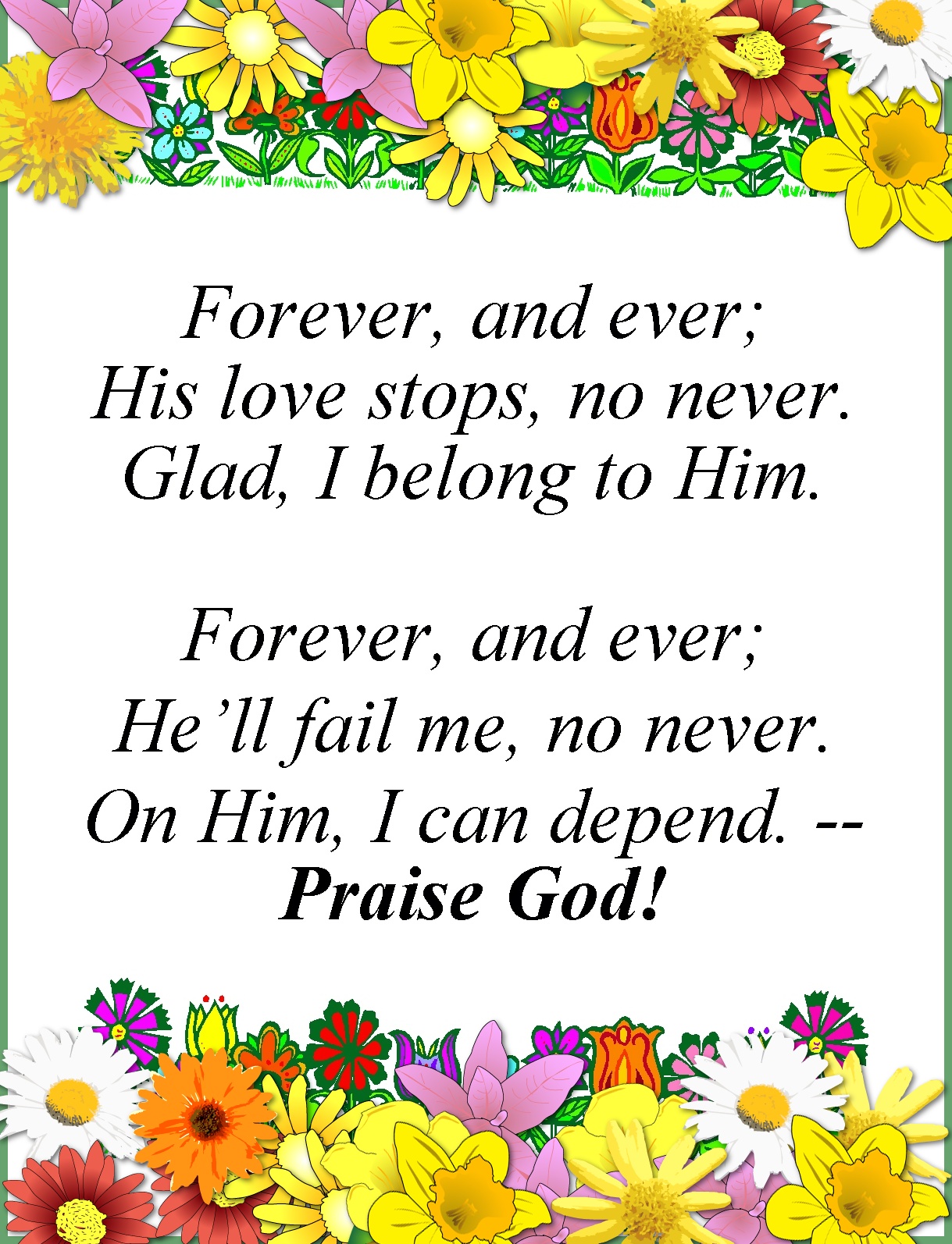 Children's Gems In My Treasure Box: Forever And Ever - Children's ...