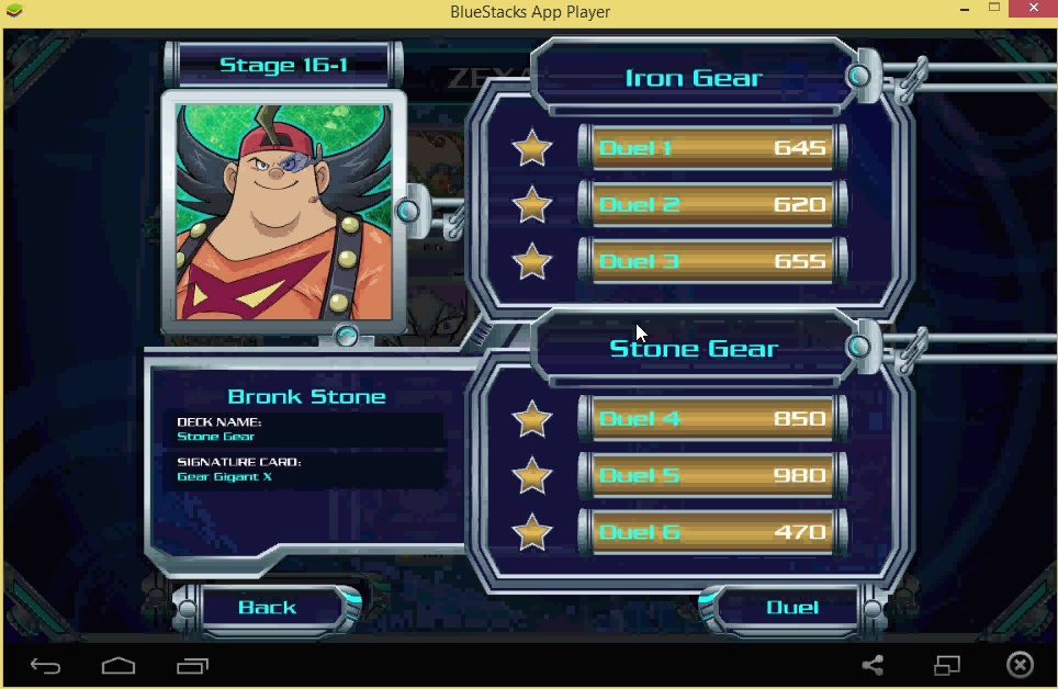 Yu Gi Oh duel generation (numbers monster vs bronk stone gear) - Yu Gi ...