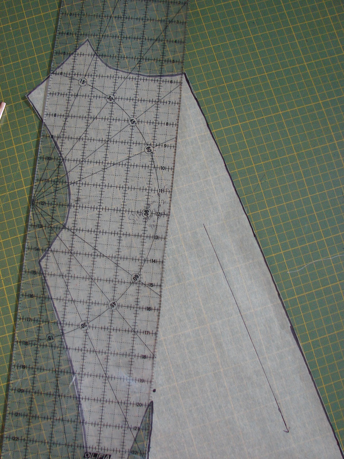 Free Sewing Tutorial: Draft a deep cowl neck top | PoldaPop Designs