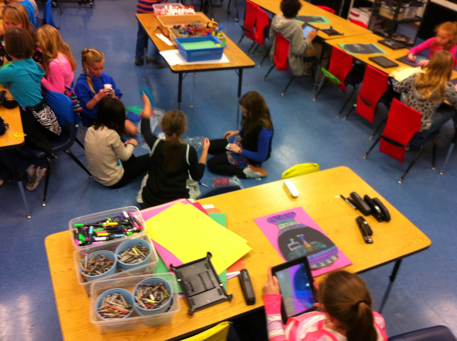 (the way cool) Donald Art Room: How to do: Free Choice Centers