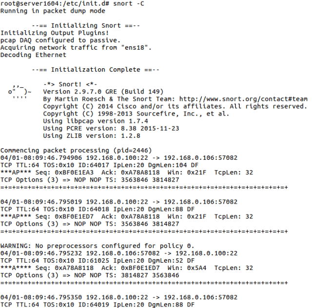 Instalasi SNORT Intrusion Detection System (IDS) - SHOW YOUR CODE