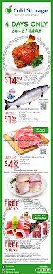 Cold Storage 4 Days Promotion 24 - 27 May 2018 ~ Supermarket Promotions