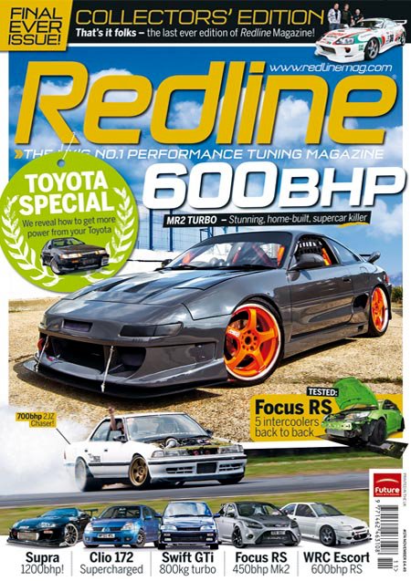 Last Redline Magazine Issue Ever! On Sale Tomorrow. R.I.P. Redline Magazine