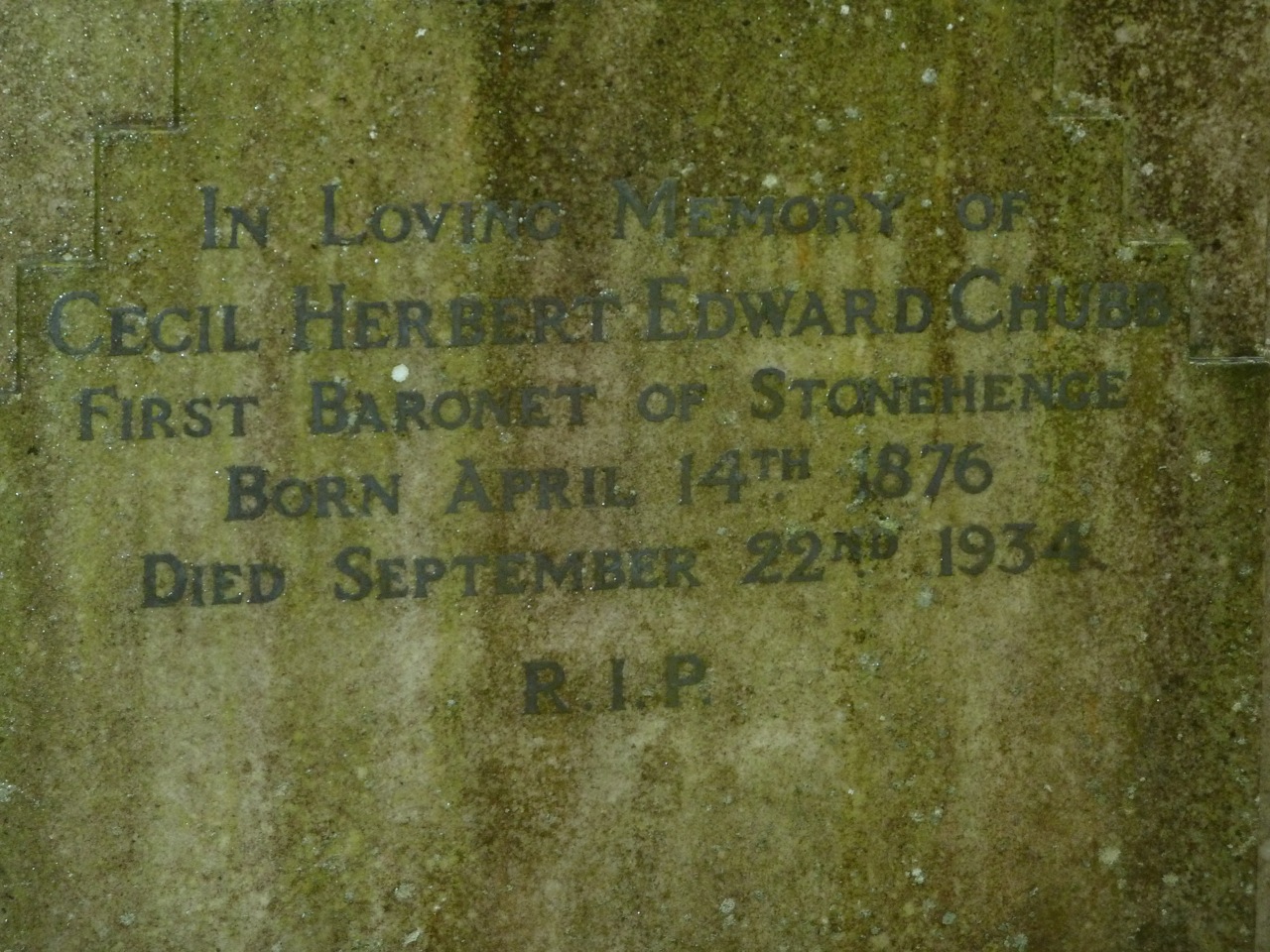 Stonehenge Monument: Why did Cecil Chubb give Stonehenge away?