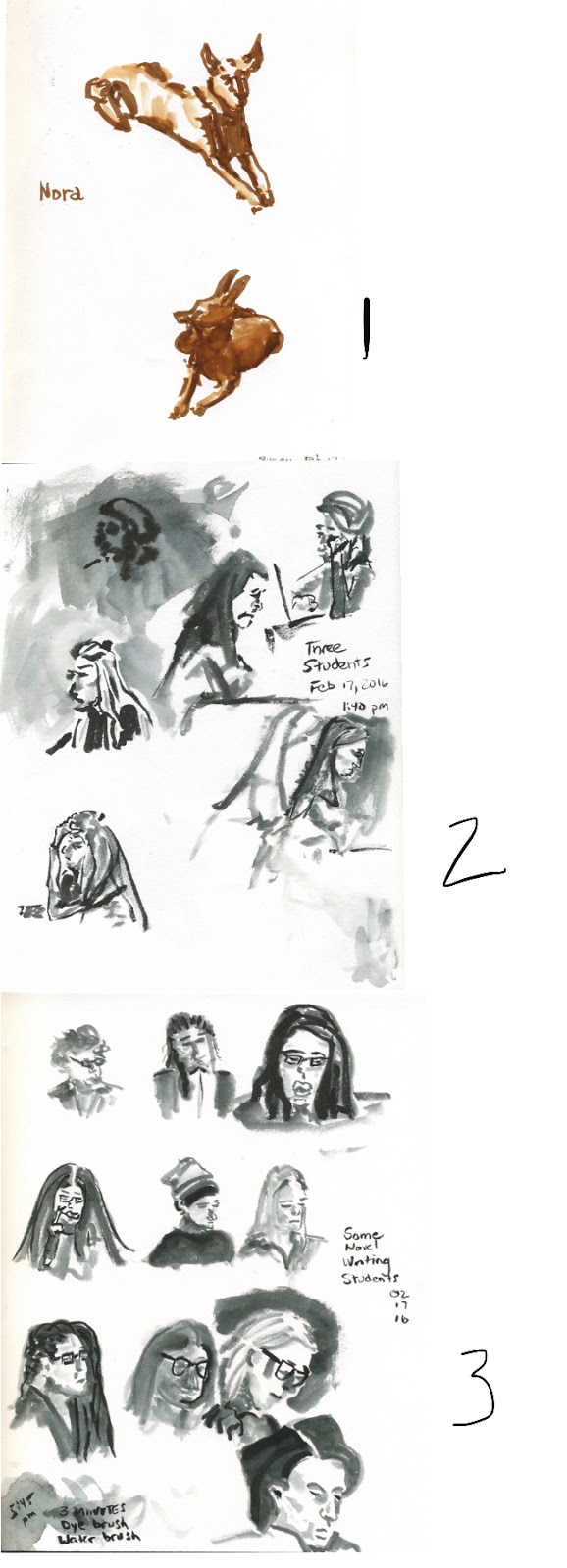Scribbling With Spirit: Practicing with Brush Pen and Volume Scribbling With Spirit: Practicing with Brush Pen and Volume