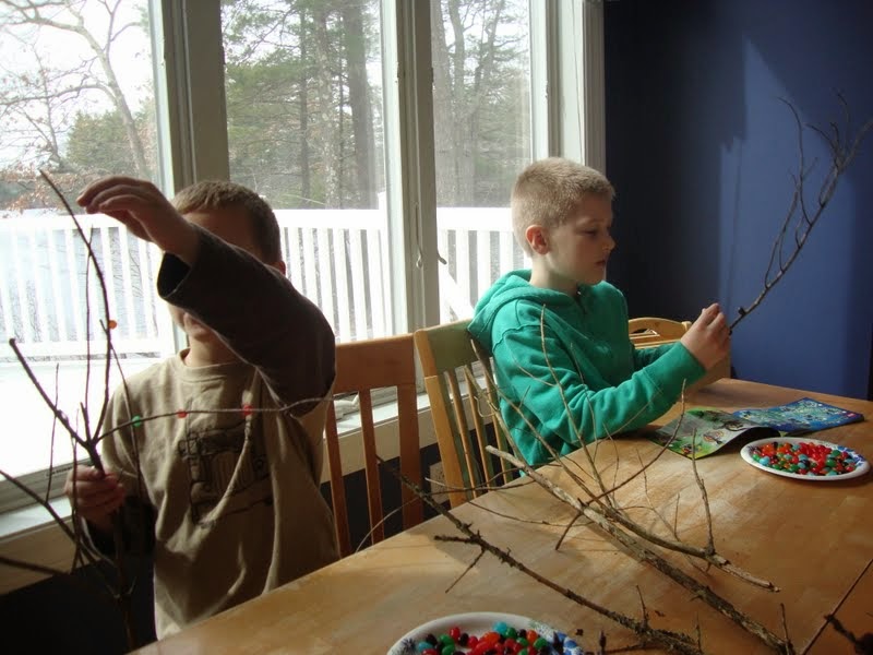 It's EGGciting! Making a Jelly Bean Tree.