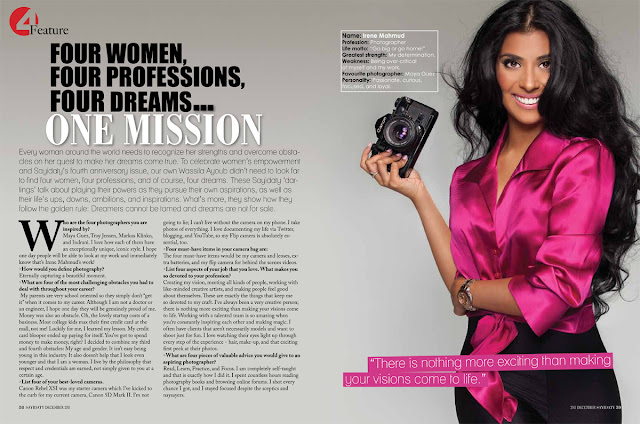 Sayidaty Magazine 4th Anniversary Issue! - Irene Khan