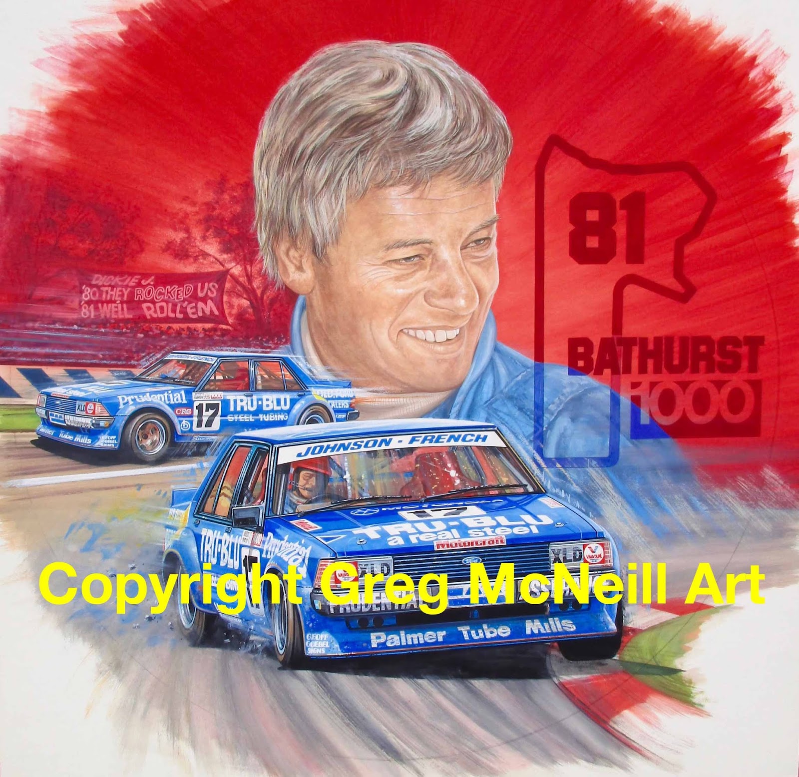 Greg McNeill Art: 10 Days of Bathurst: highlights from the Greg McNeill ...