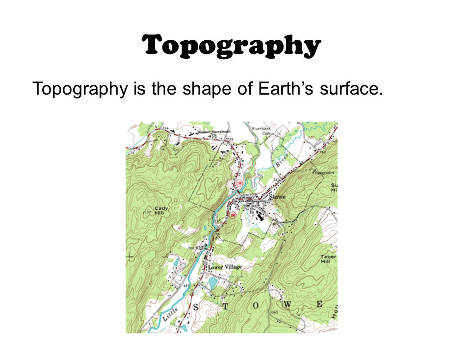 Mr.Slavich's Science Class: Topography Notes