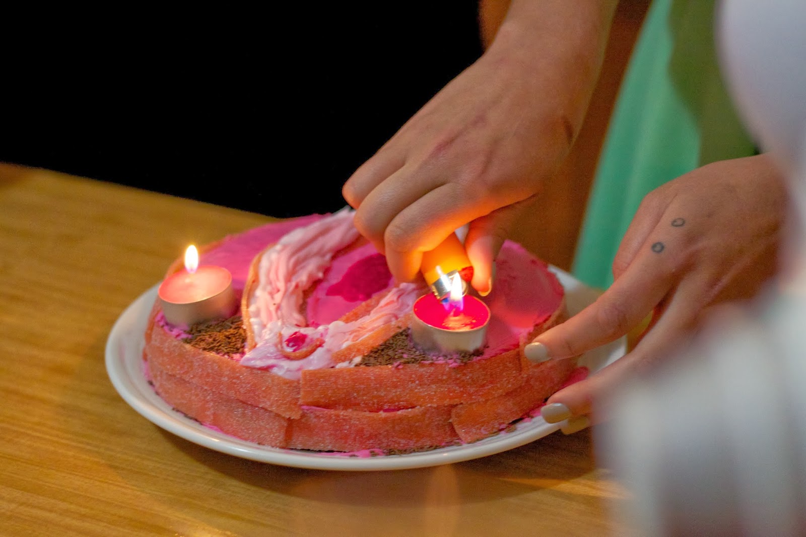 Vagina Cake Bake - According To Evie