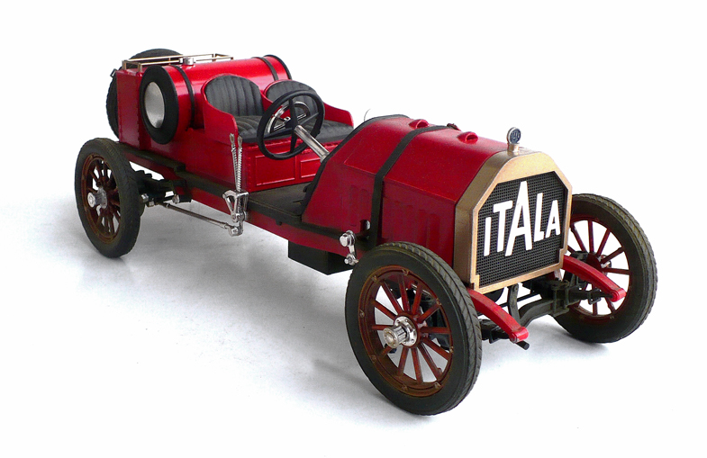 The Great Canadian Model Builders Web Page!: 1907 Itala Grand Prix Racer