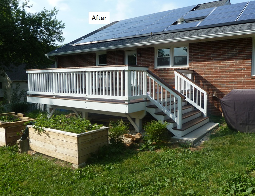 Skocik Money Pit: Finished Deck!