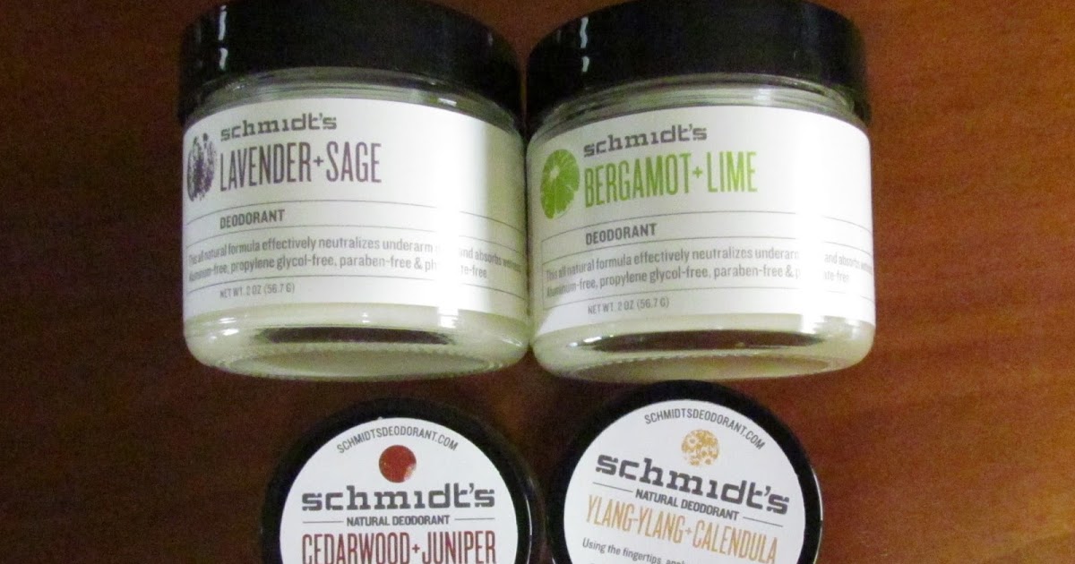 Mommy's Favorite Things: Schmidt's Deodorant Review & Giveaway!