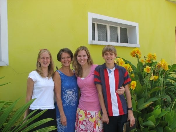 The wives of the five American missionaries who were speared to death ...