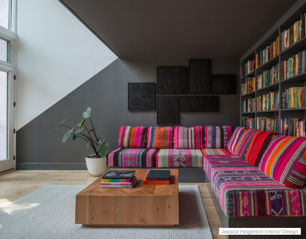 Como usar el color rosa en interiores. | Diseño y decoración de ...