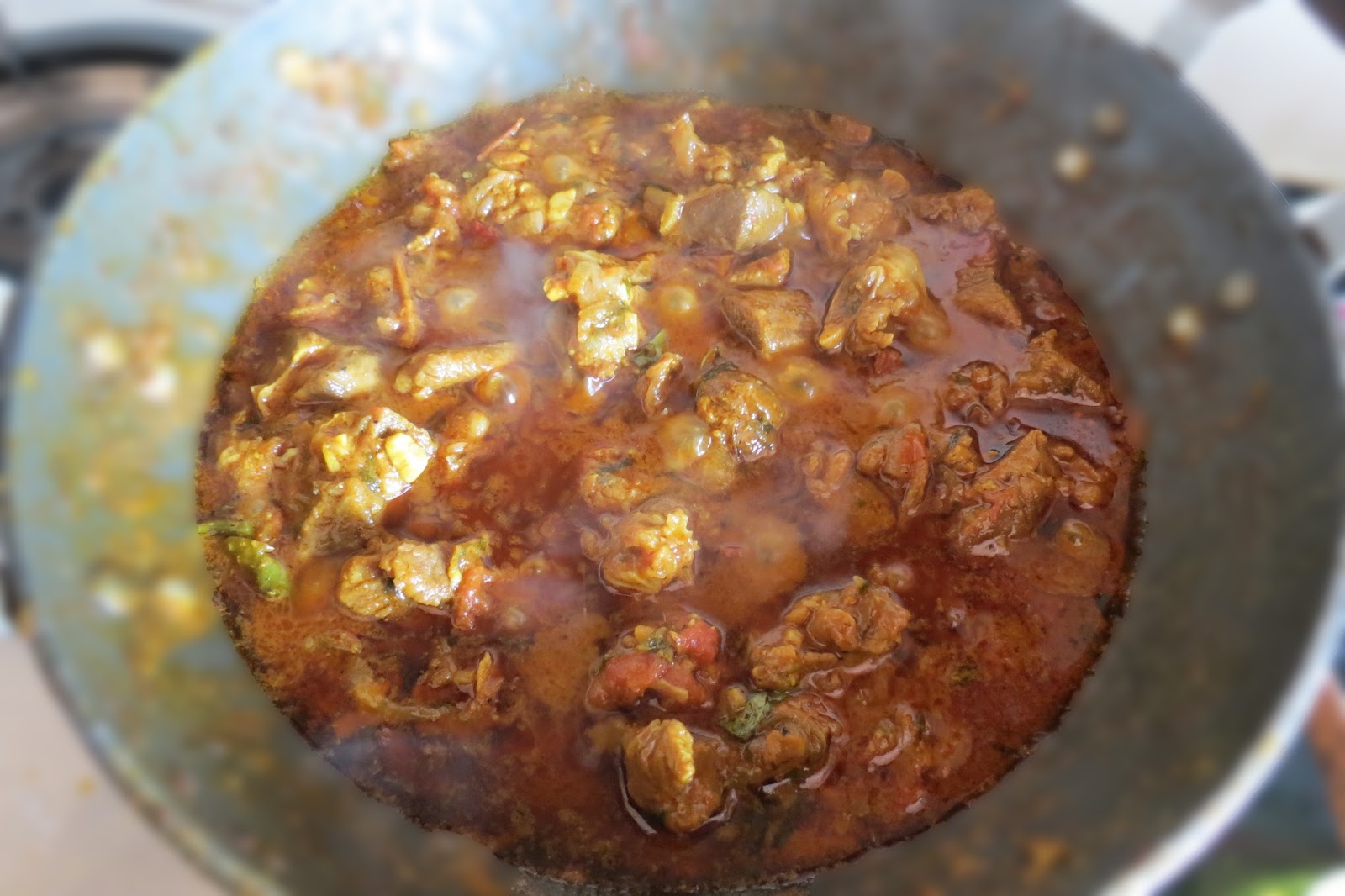 Peshawari Mutton Kadai / Peshawari Karahi Gosht