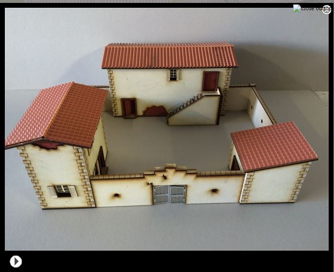 oldSarges Wargame and Model blog: More 28mm Buildings this time made by ...