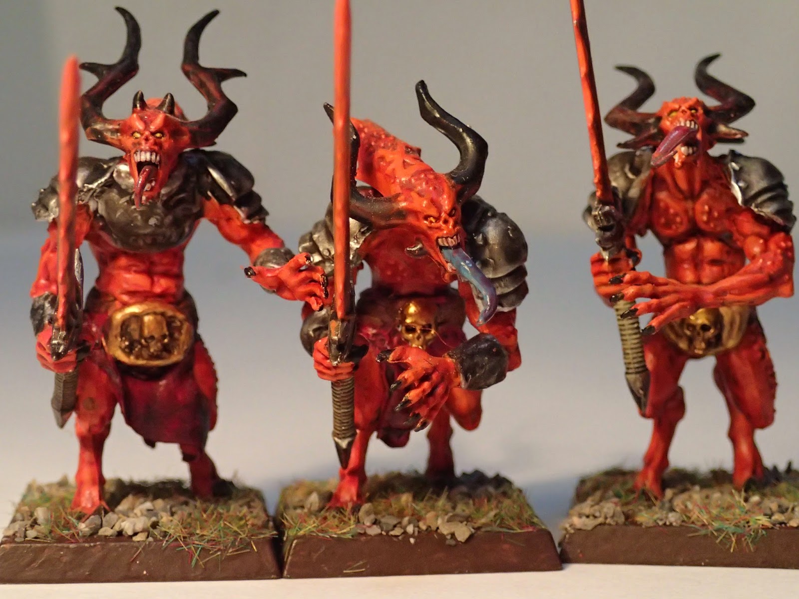 The Greater Army of Khorne: Converted Bloodletters with corrected ...