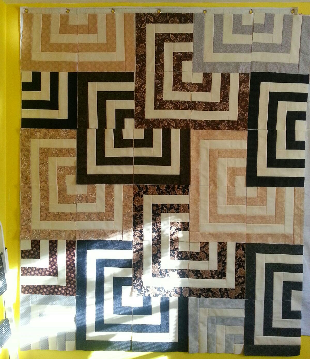 Quilt and Sew Forever: Mesmerize and Mill Works BOM