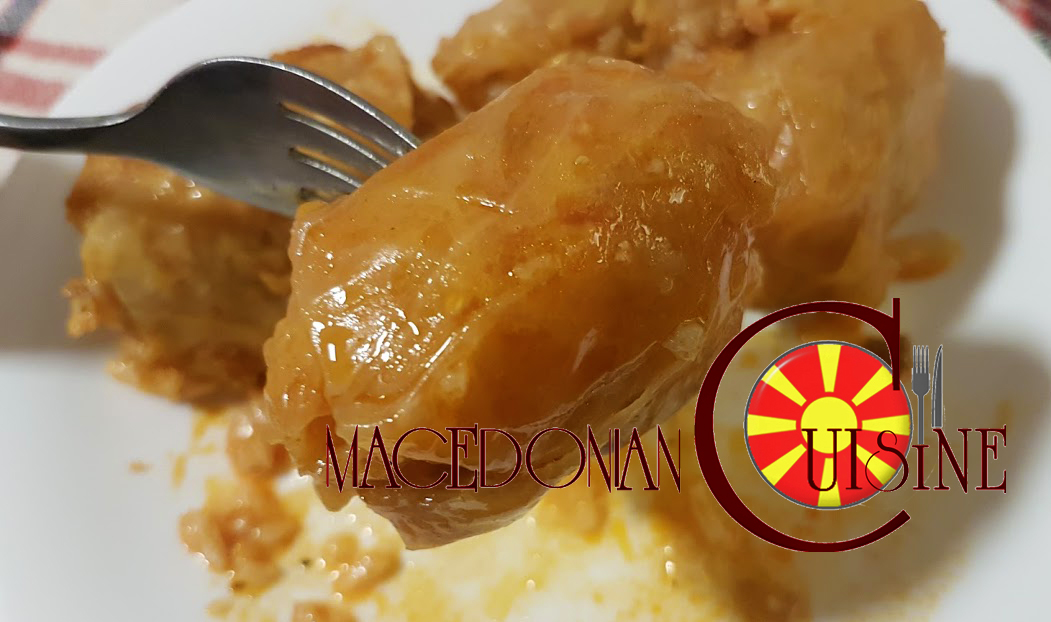LEAN SARMA WITH SOUR CABBAGE AND RICE ~ Macedonian Cuisine