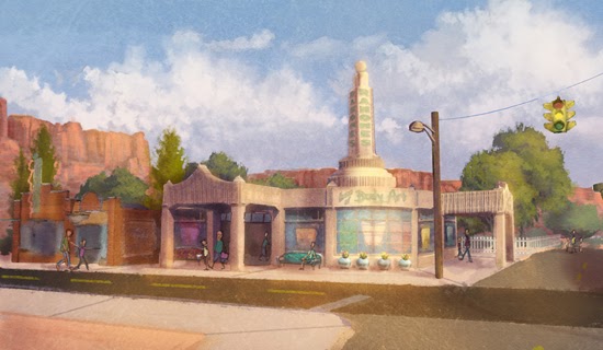 Sasaki Time: Cars Land Stores: Ramone's House of Body Art