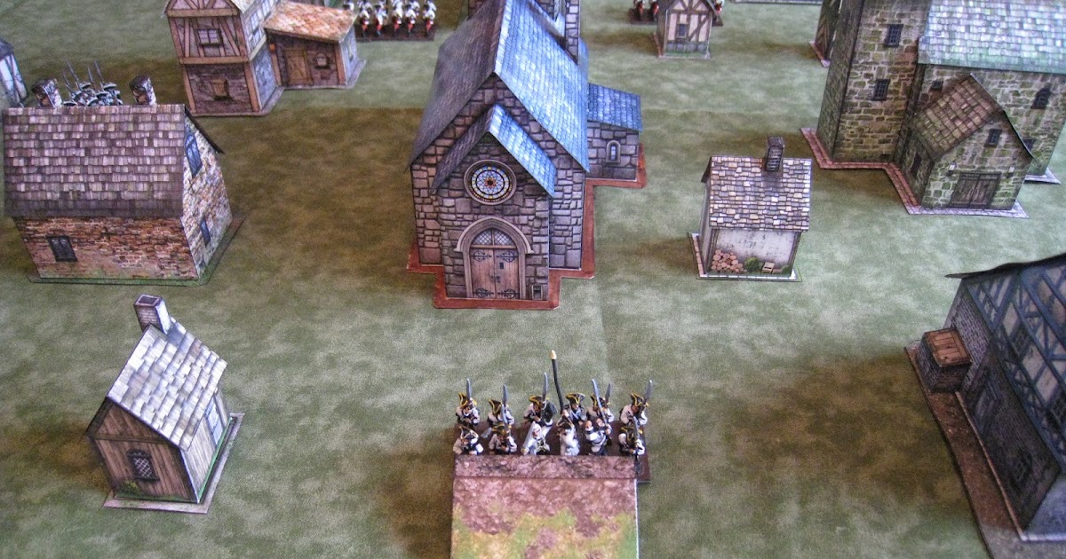 Adventures In Miniature: SYW 15MM Paper Village