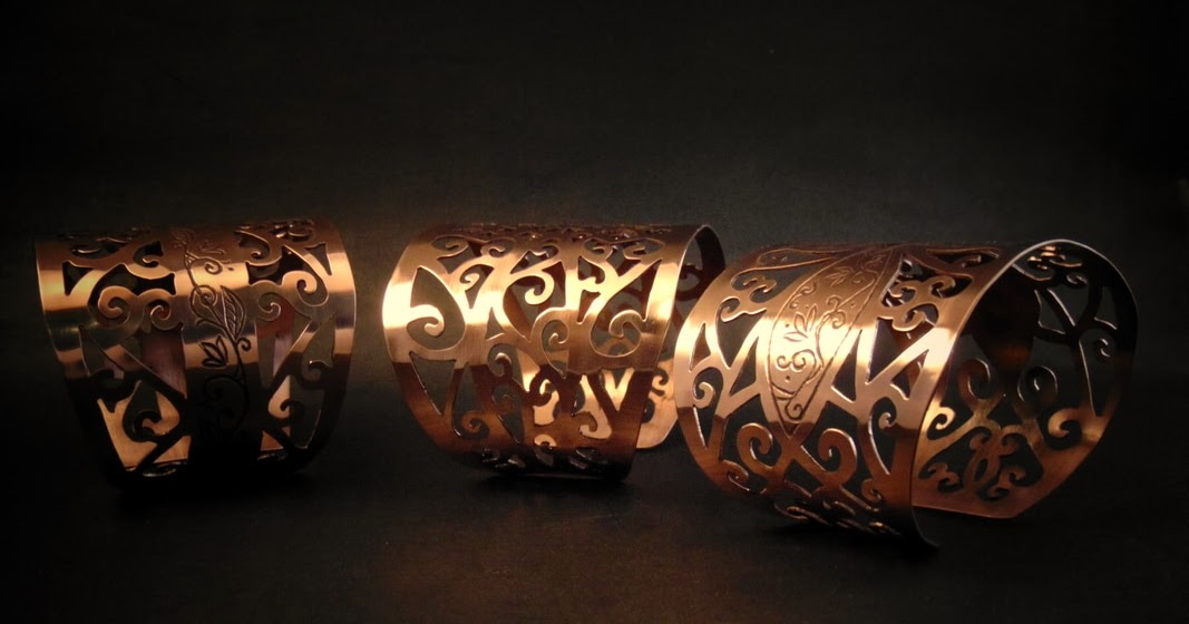 Bratari handmade din cupru