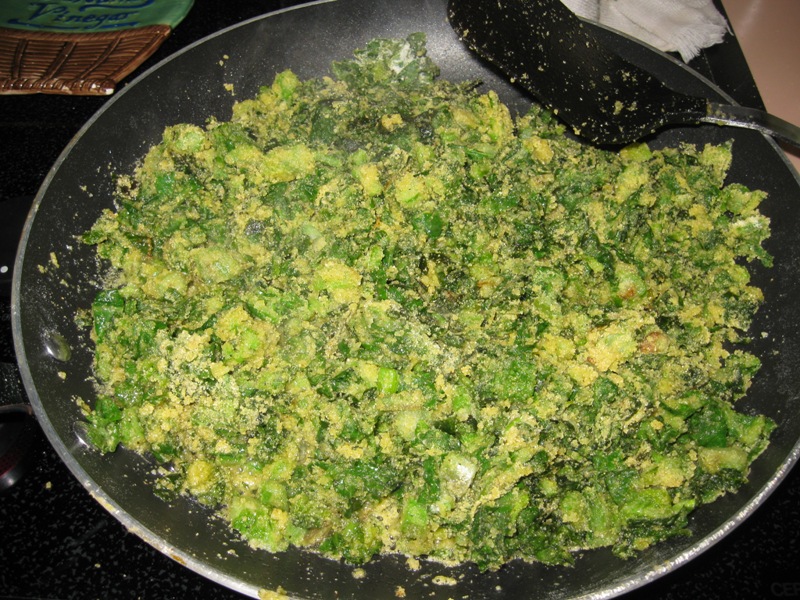 My Country Heaven Cottage: Grandma Lula's Fried Poke Salad