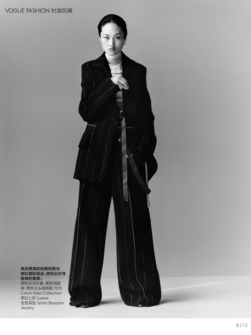 ASIAN MODELS BLOG: EDITORIAL: Jing Wen for Vogue China, October 2016