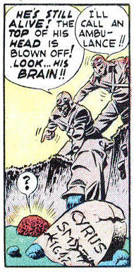 Pappy's Golden Age Comics Blogzine: Number 1515: Little brain, big body