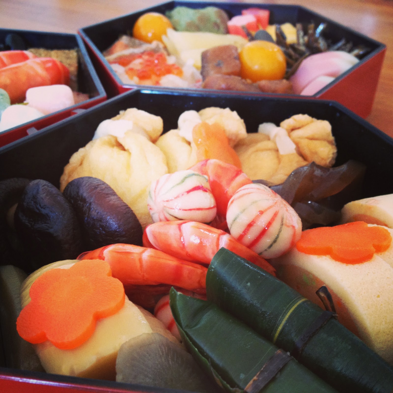 Far Away Blog: Osechi Ryori (Japanese traditional New Years meal)