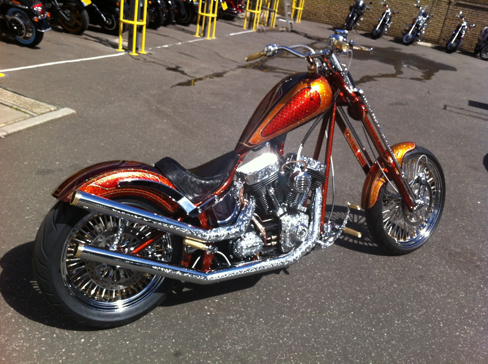 Flies in your Teeth: Introducing Amelia, my new Harley-Davidson chopper