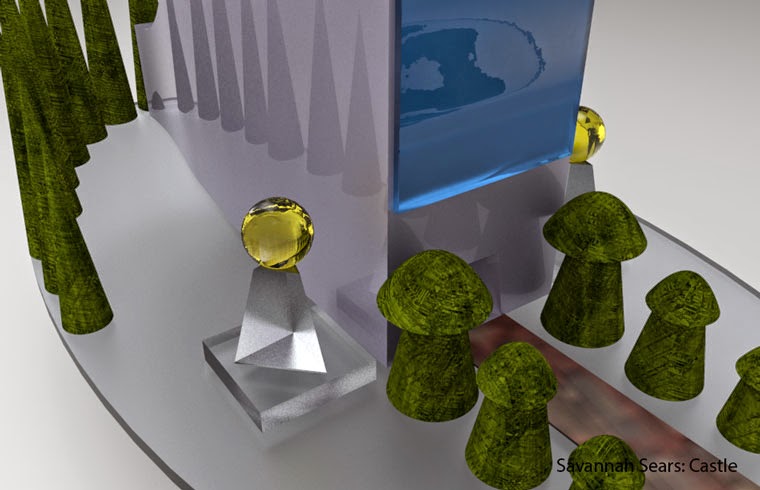 ELDS 205: Computer Aided Product Design: Savannah Sears: Week 1 Castle