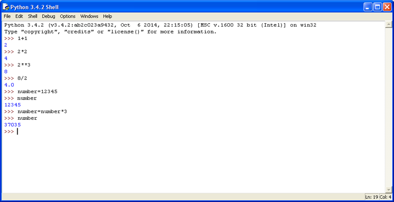 #!/perl/bioinfo: Curso de Python para biólogos - Lección 1. Ejecutando ...