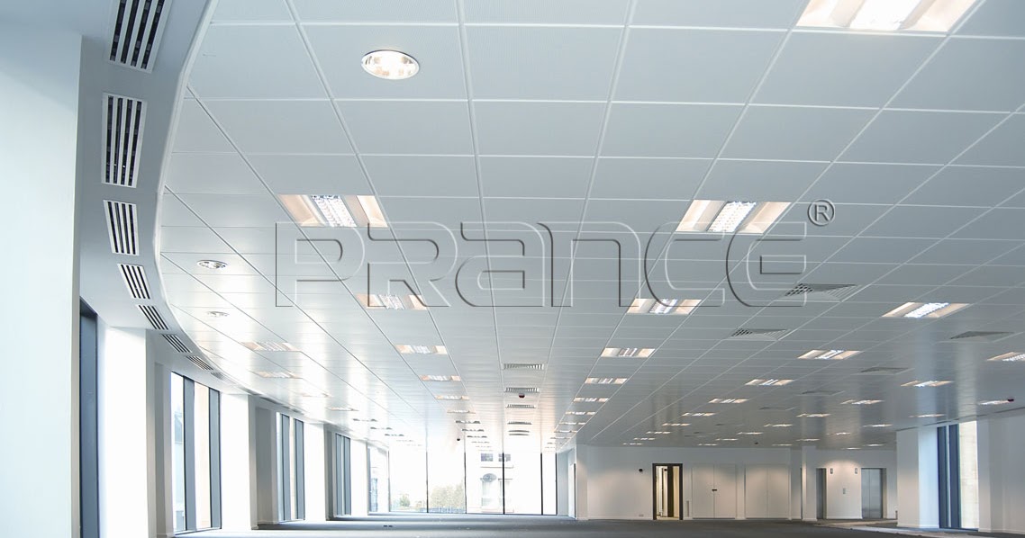 Clip in ceiling: Factory Aluminum Suspended False Ceiling