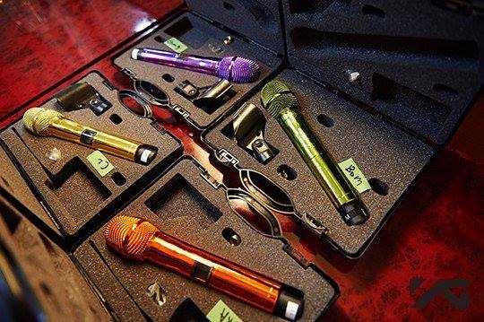 K-pop idols' customized microphones (BIGBANG, 2NE1, EXO, Tiffany and more)