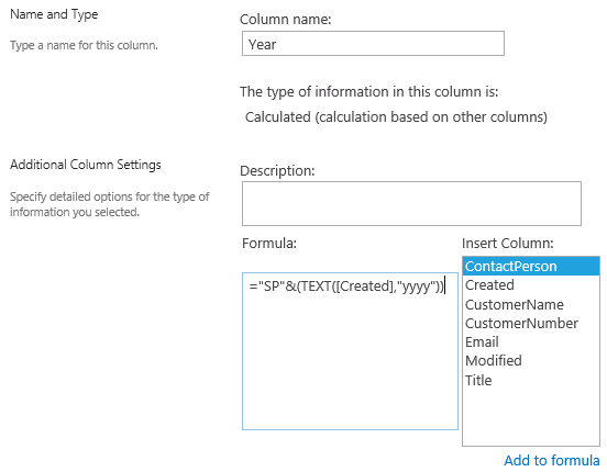 How to create Calculated Fields in SharePoint List | SharePoint