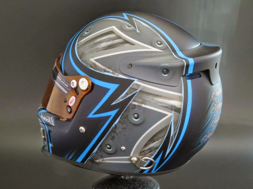 Racing Helmets Garage: Bell GTX.2 J.Gray 2014 by Indocil Art