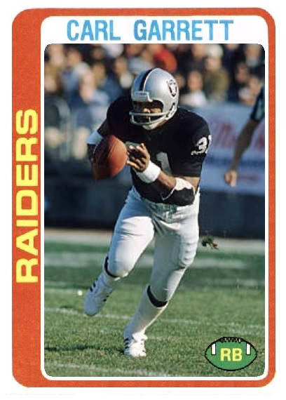 JOHNGY'S BEAT: Cards That Never Were: Carl Garrett Topps 1970, '77 & '78