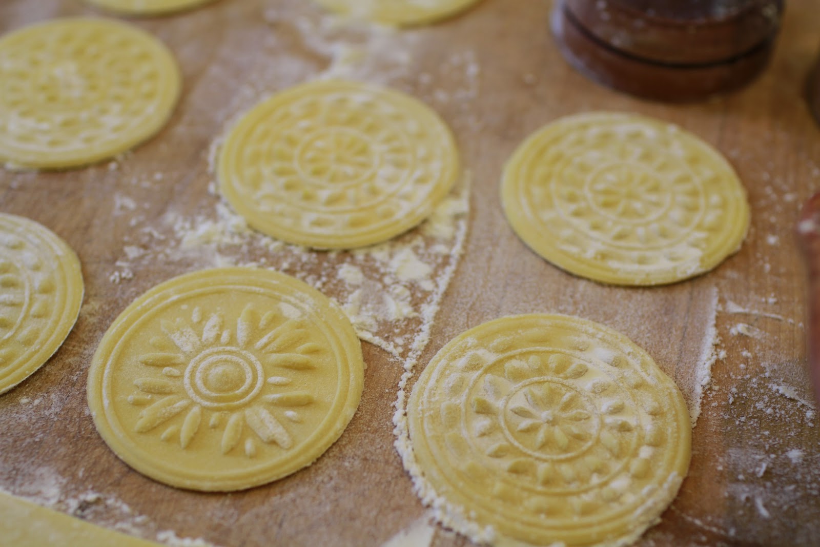 A Serious Bunburyist: Corzetti Stampati