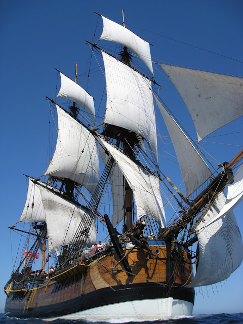 Inside History Magazine blog: HMB Endeavour :: Interview with Captain Ross